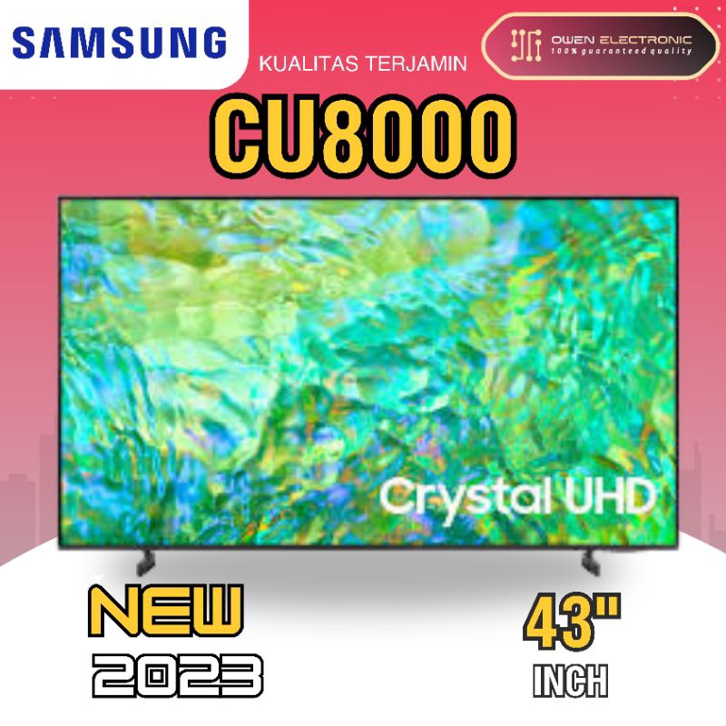Jual SAMSUNG 43BU8000/ UA43BU8000/ 43CU7000/43CU8000 UHD SMART TV 43 INCH | Shopee Indonesia