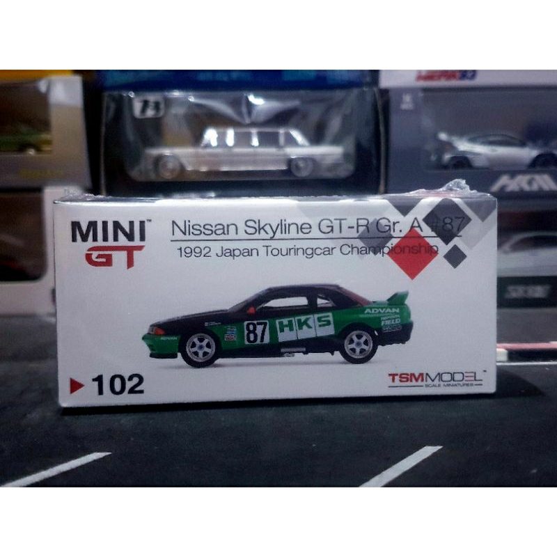 Jual Diecast Mini gt Nissan Skyline gt R32 1992 Japan touring car ...