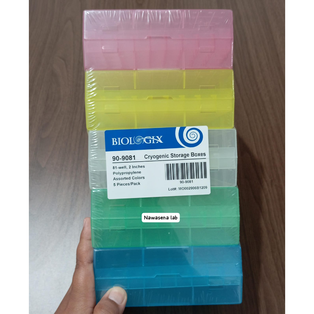 Jual Microtube Storage Box Polypropylene Cryogenic Freezer Boxes 81 ...