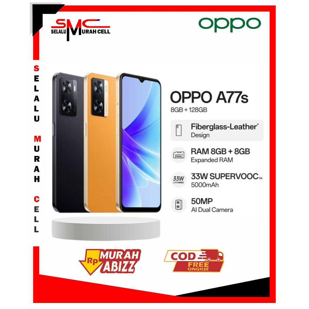 Jual OPPO A77s 8/128 GB | 8GB / 128GB | Smartphone Android | A 77 s ...