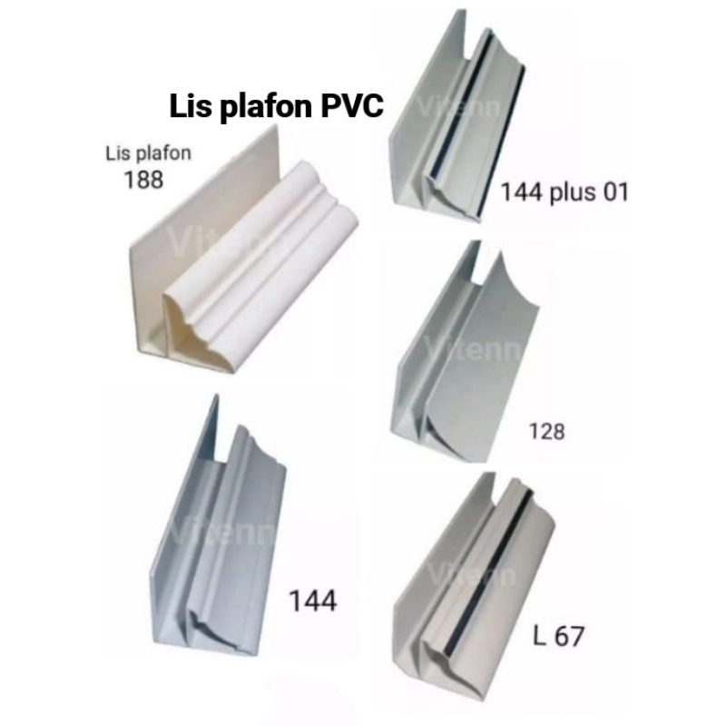 Jual Lis plafon PVC / sudut plafon PVC | Shopee Indonesia