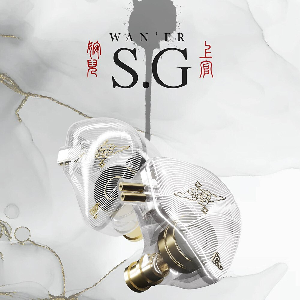 Jual Tangzu Wan Er WanEr SG 10MM PET Diaphragm Hi-Fi IEM with - MIC ...