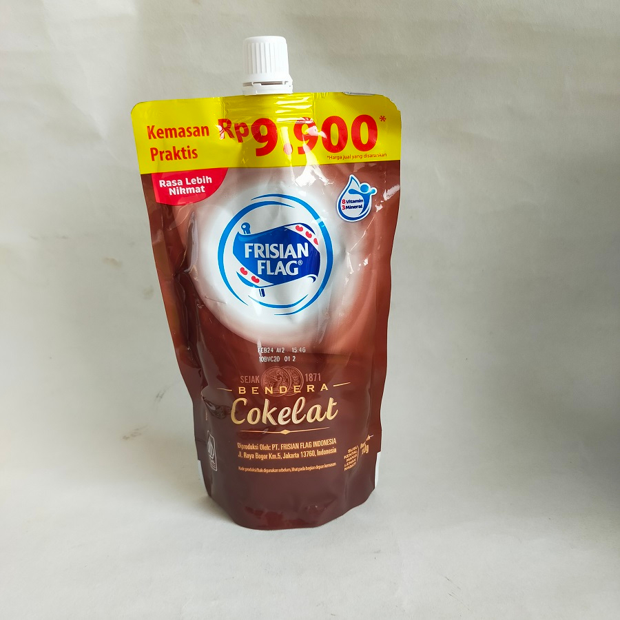 Jual Frisian Flag Kental Manis Pouch Coklat 260 g | Shopee Indonesia