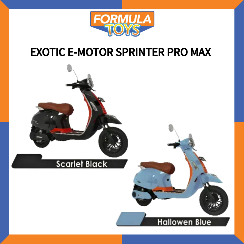 Jual MOTOR LISTRIK EXOTIC E-MOTOR SPRINTER PRO MAX | Shopee Indonesia