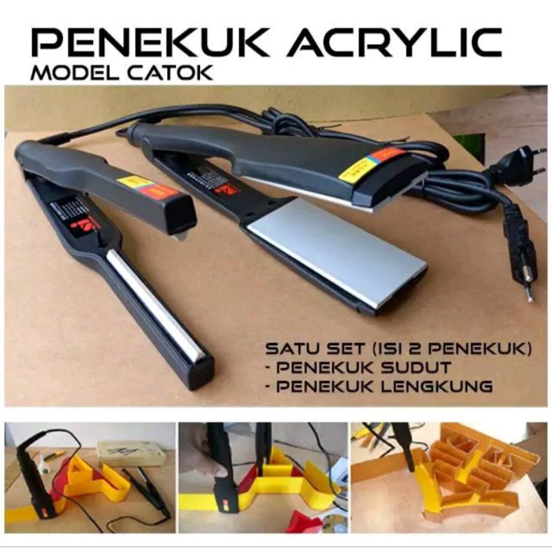 Jual ALAT TEKUK ACRYLIC model catok // alat penekuk akrilik | Shopee ...