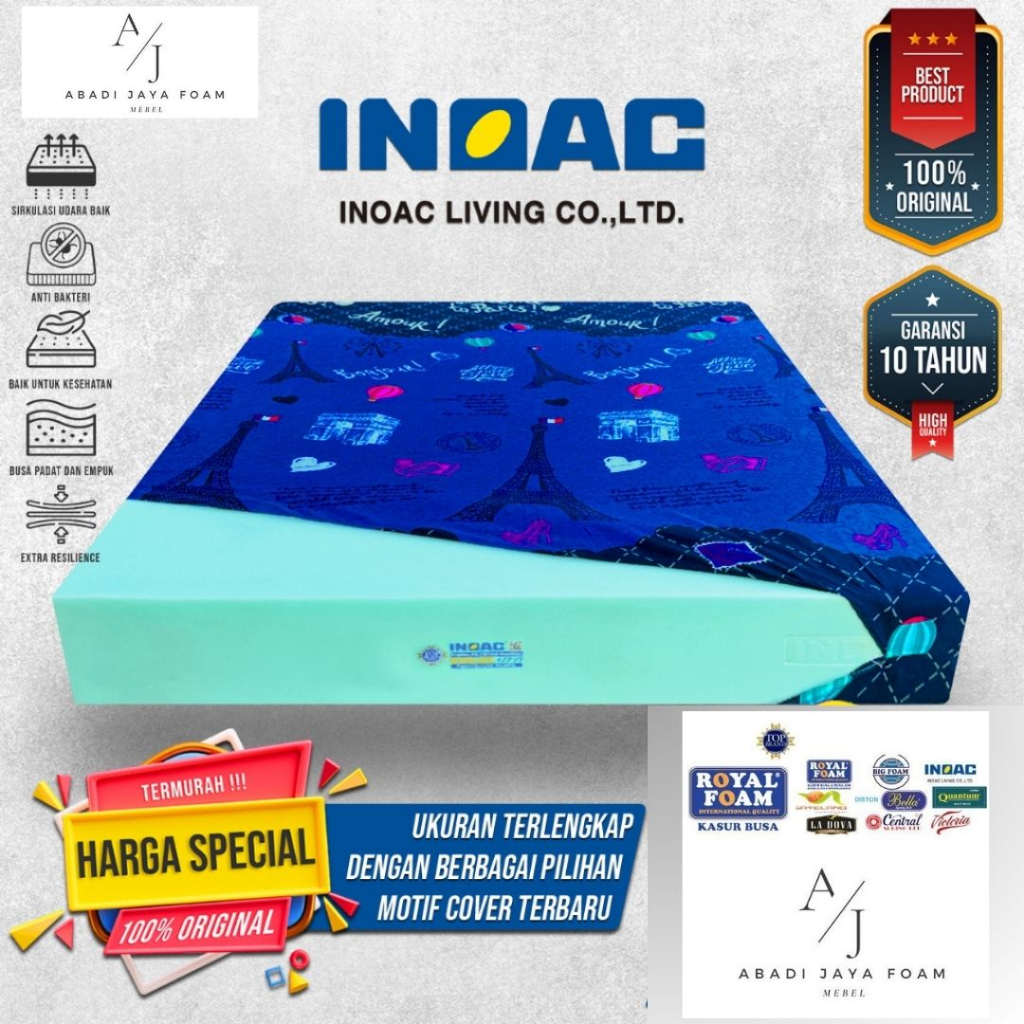 Jual Kasur Busa INOAC D23 foam 100% Asli | Shopee Indonesia