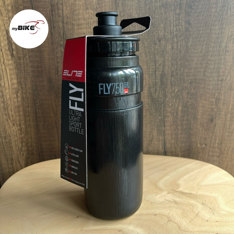 Jual Elite bottle Fly Tex Bidon 750ml - Black | Shopee Indonesia