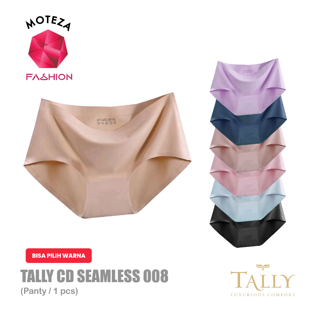 Jual Tally 008 CD Celana Dalam Wanita - Seamless Tanpa Jahitan Anti Nyeplak | size M L XL XXL ...