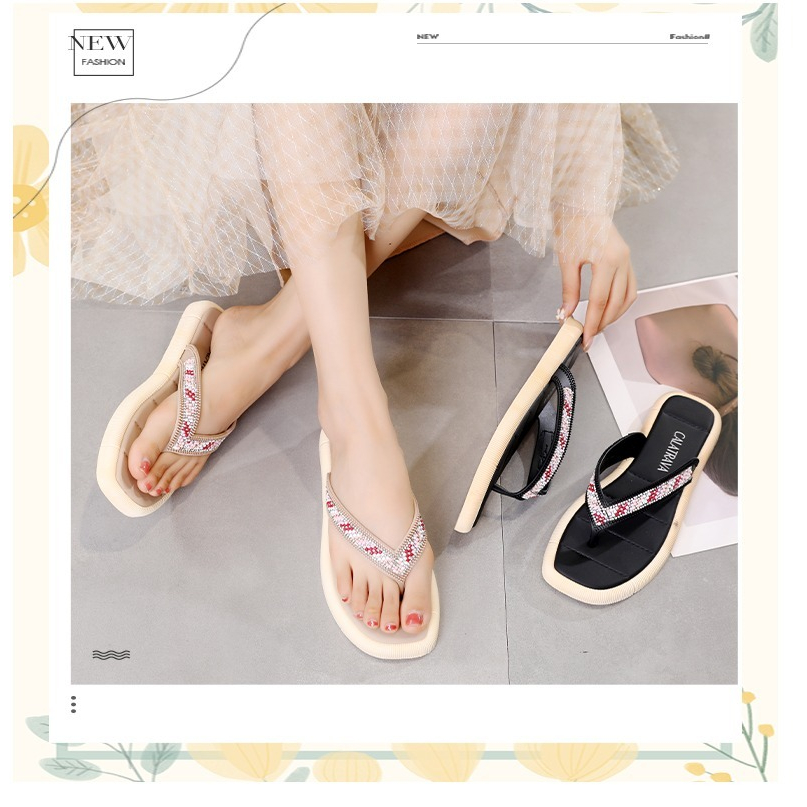 Jual Sandal Jepit Teplek Wanita | Sandal Jepit Jelly Empuk | Sandal ...