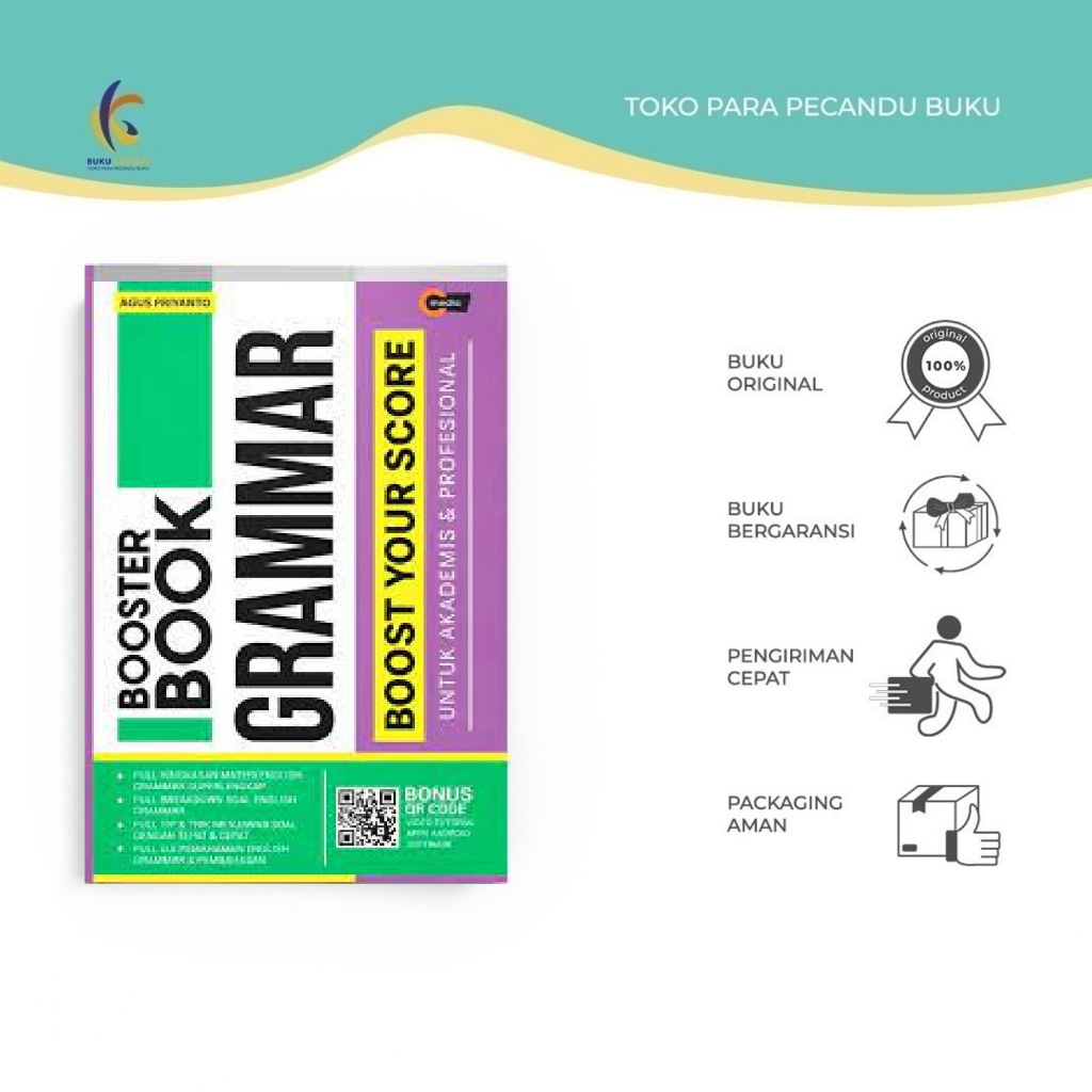 Jual [PROMO] - Buku Booster Book Grammar - Buku Kaluku | Shopee Indonesia