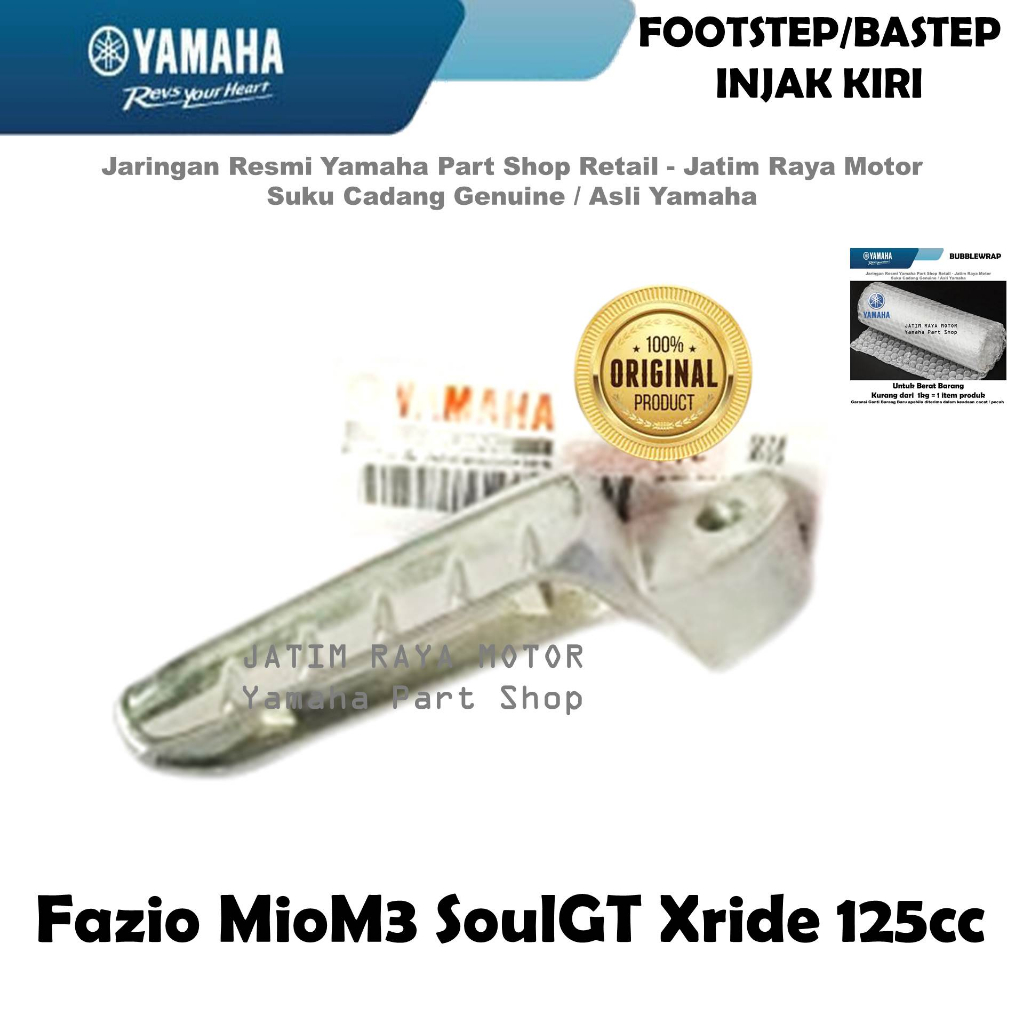 Jual Footstep Bastep Injak Injakan Kiri MioM3 Fazio SoulGT Xride 125 ...