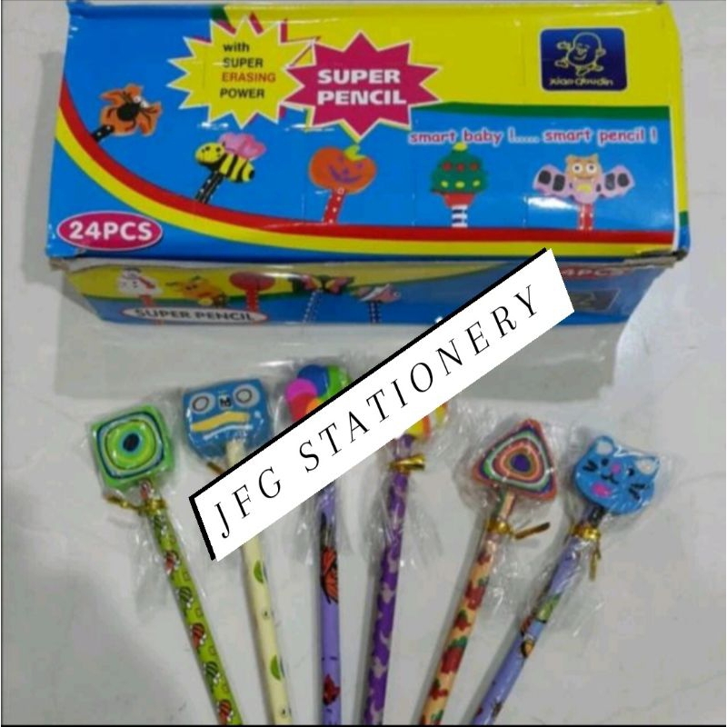 Jual Pensil Setip Fancy (24pc) | Shopee Indonesia