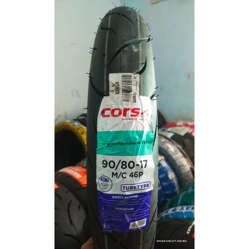 Jual ban donat Corsa Terminator ring 17 90/80 80/90 80/80 70/90 ...
