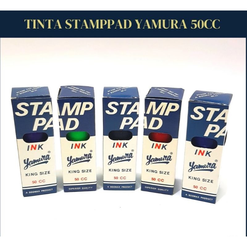 Jual (1bj) Tinta Stamppad Ink YAMURA KINGSIZE 213 - Tinta Stempel ...