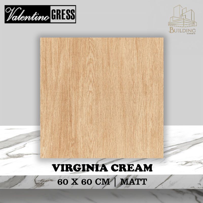 Jual Granite Lantai 60x60 VIRGINIA CREAM/WOOD/CARPORT/VALENTINO GRESS ...