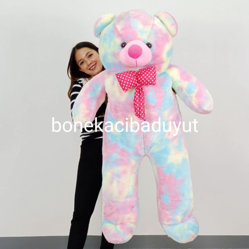 Jual Boneka Beruang Rainbow Jumbo 1,2 Meter Bagus Lucu | Shopee Indonesia