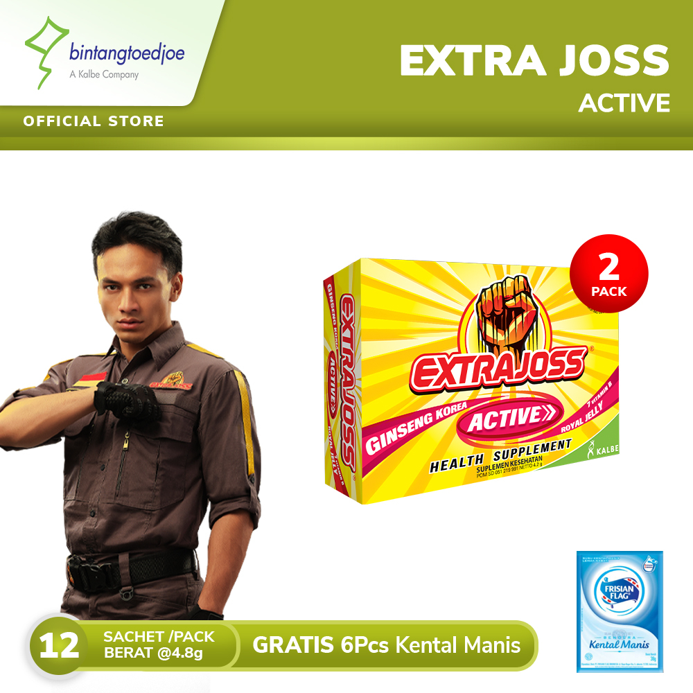 Jual Extra Joss Active B7 2 Pack (24 sachet) | Shopee Indonesia