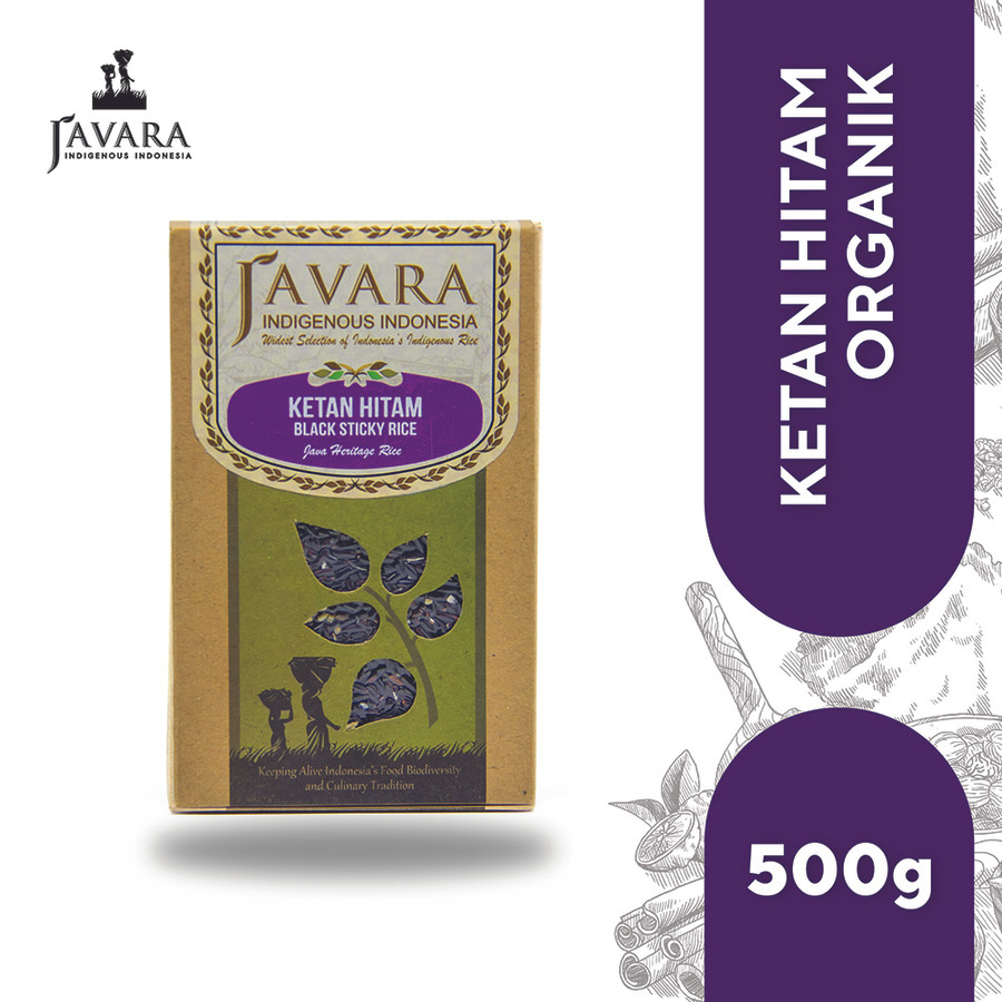 Jual Ketan Hitam Javara 500g | Javara Black Sticky Rice Javara 500g ...