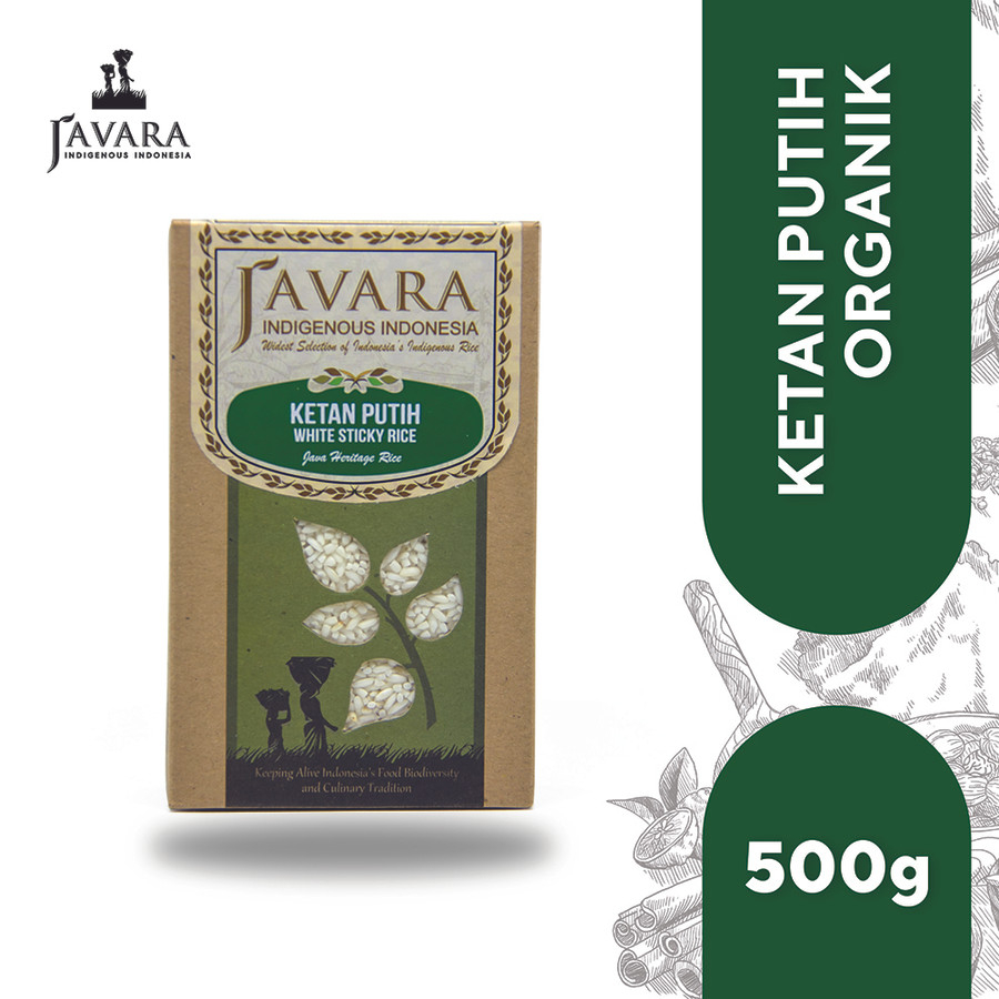 Jual Ketan Putih Javara 500g | Javara White Sticky Rice 500g | Shopee ...