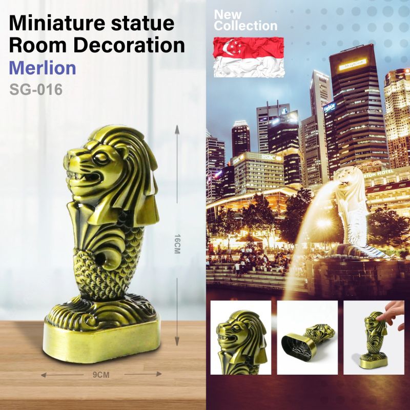 Jual Miniatur Merlion Singapore / Pajangan Merlion Singapore | Shopee ...