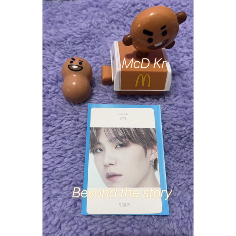 Jual READY STOCK OFFICIAL MCD KR SHOOKY BT21 dan Yoongi beyond the ...