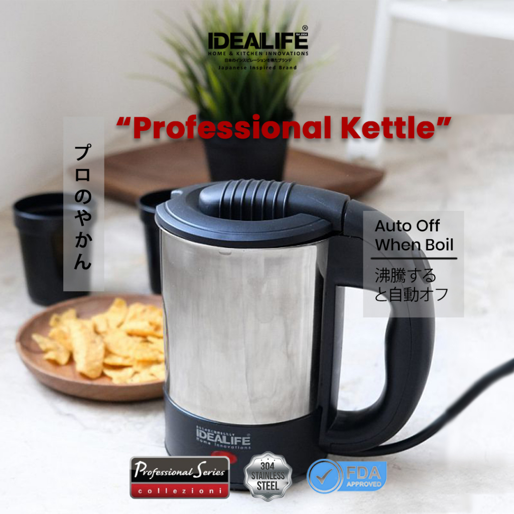 Jual IDEALIFE - Auto Electric Kettle - Teko Listrik (0.5Litre) (IL ...