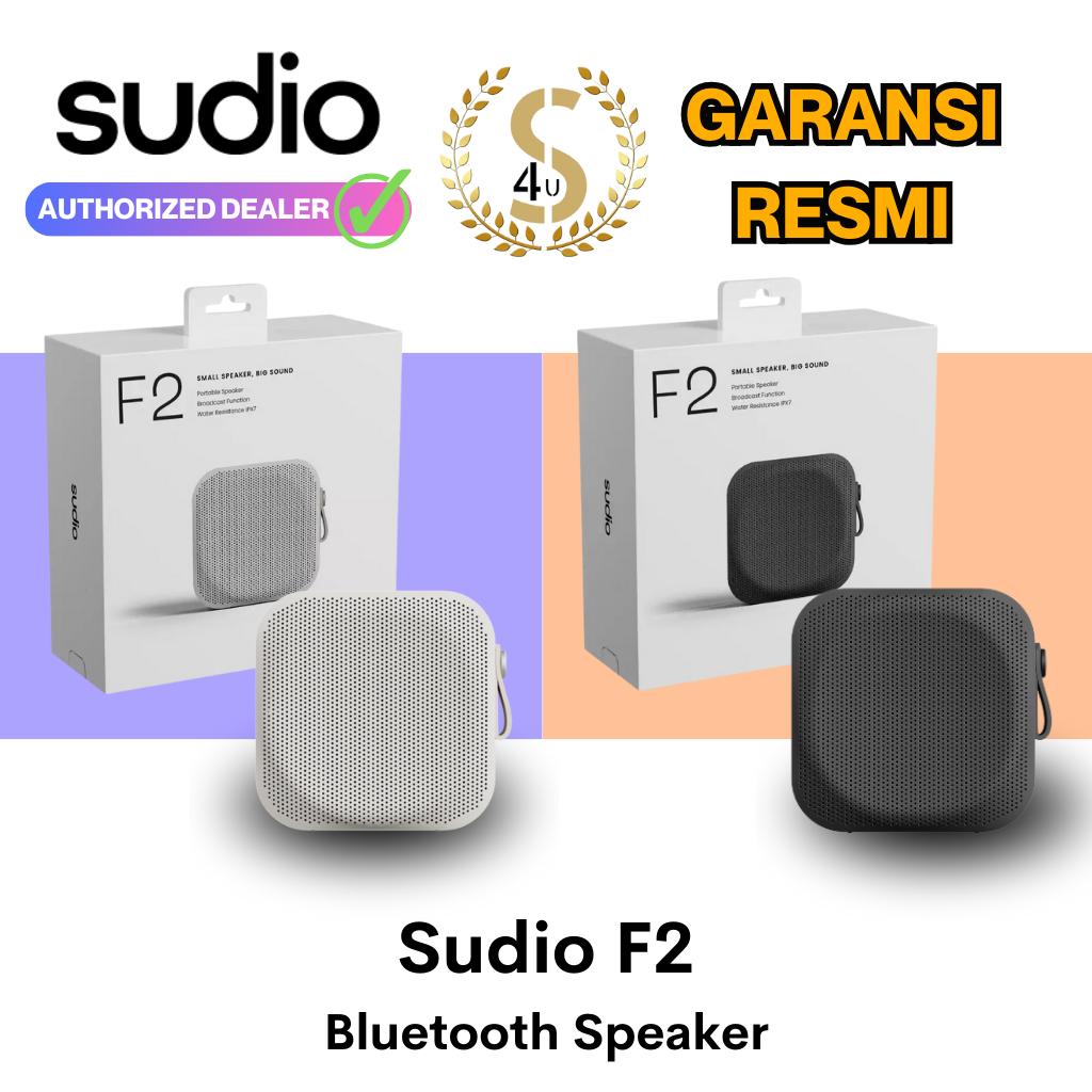 Jual Sudio F2 - Portable Bluetooth Speakers | Shopee Indonesia