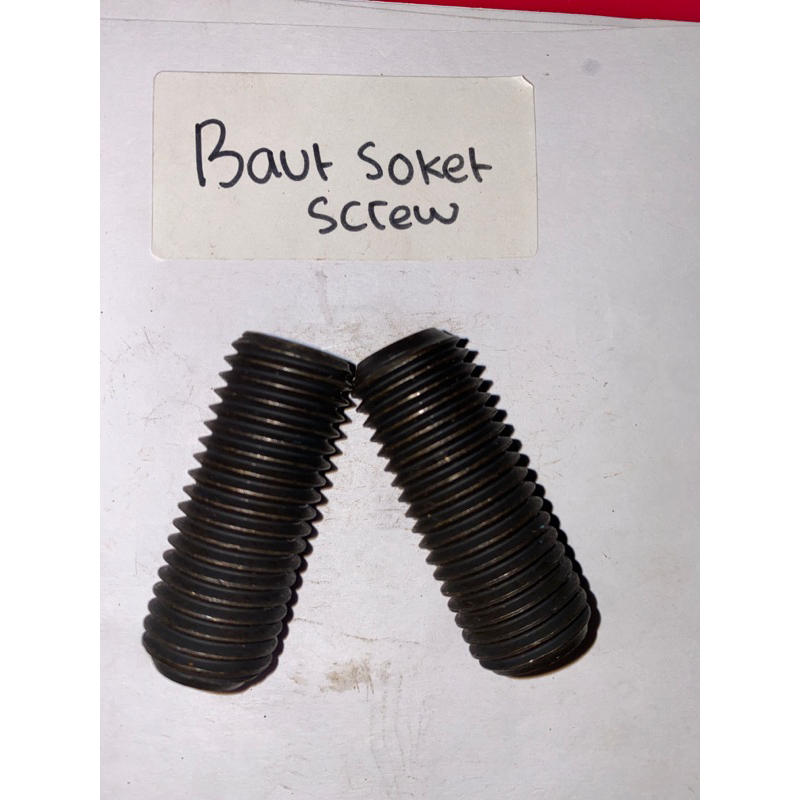 Jual baut tanam / baut socket screw 20x50 | Shopee Indonesia