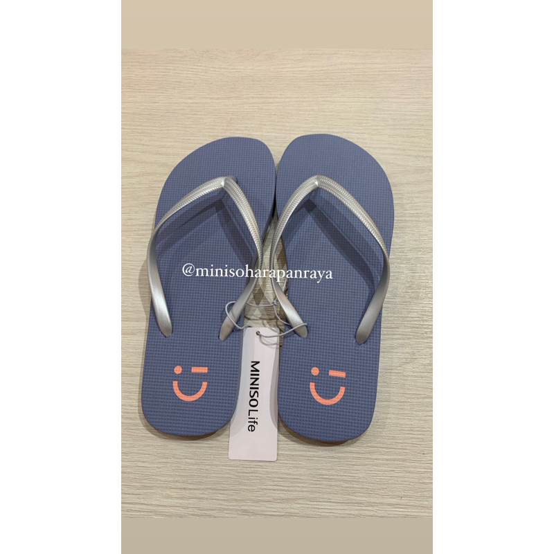 Jual MINISO SENDAL WANITA/ FLIP FLOP | Shopee Indonesia