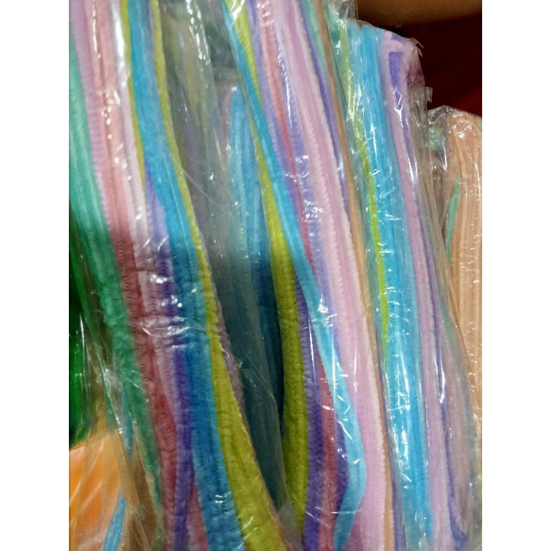 Jual [per 100 pcs]Pipe Cleaner/Bulu Mercy/Kawat Bulu warna soft ...