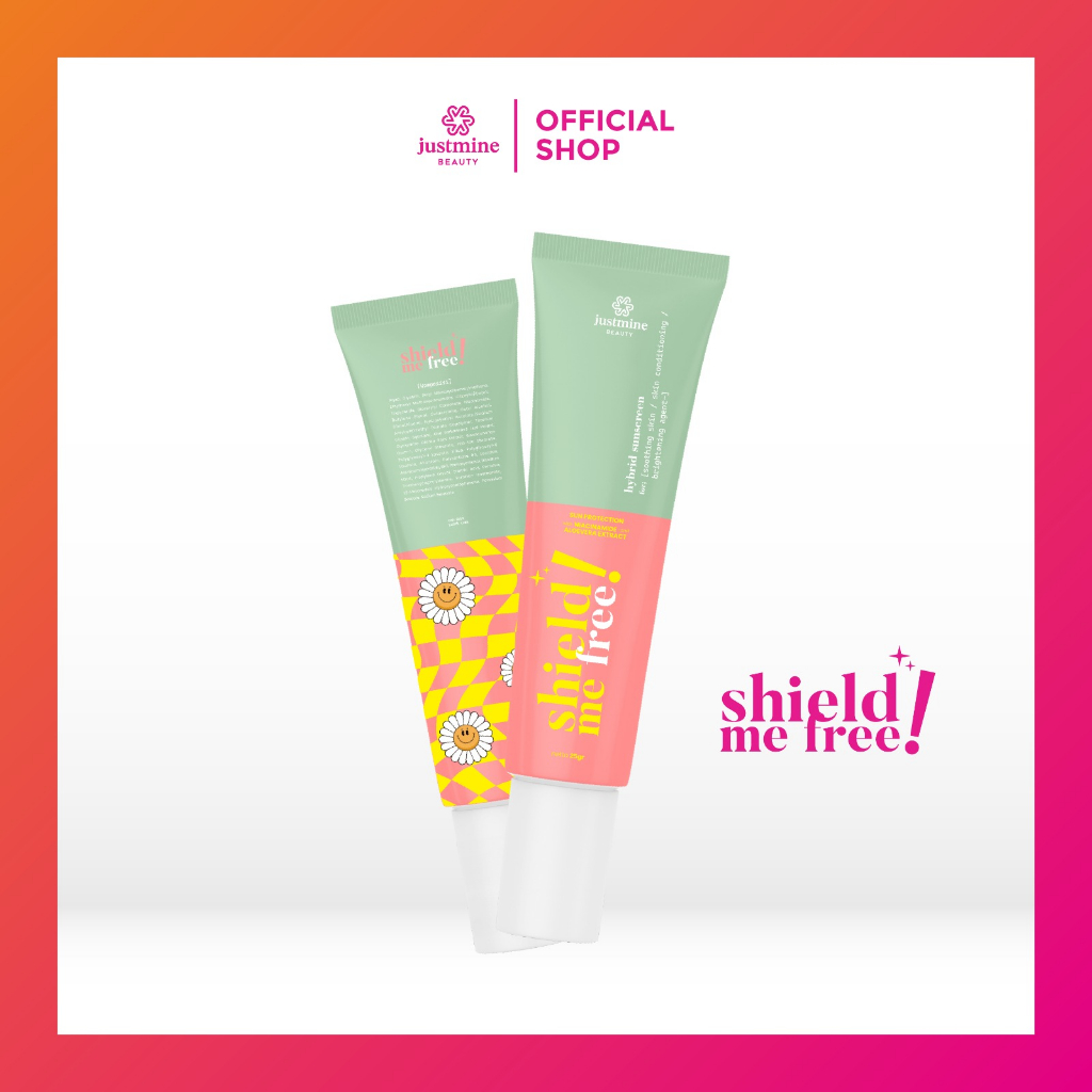 Jual Justmine Beauty Sunscreen Shield Me Free with SPF Niacinamide ...