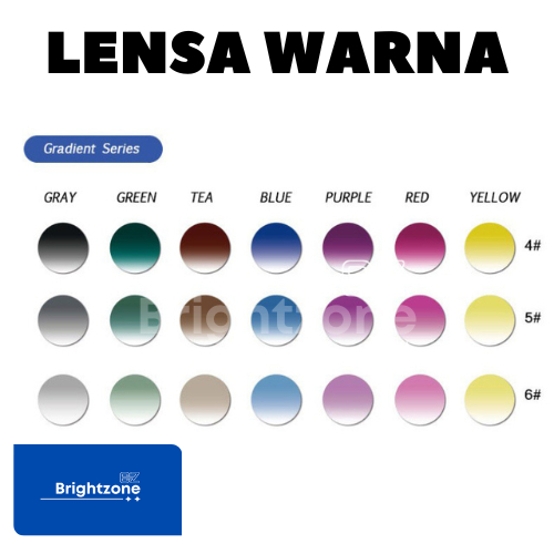 Jual WHOLESALE GROSIR LENSA CR WARNA 1.56 TINT LENS | Shopee Indonesia
