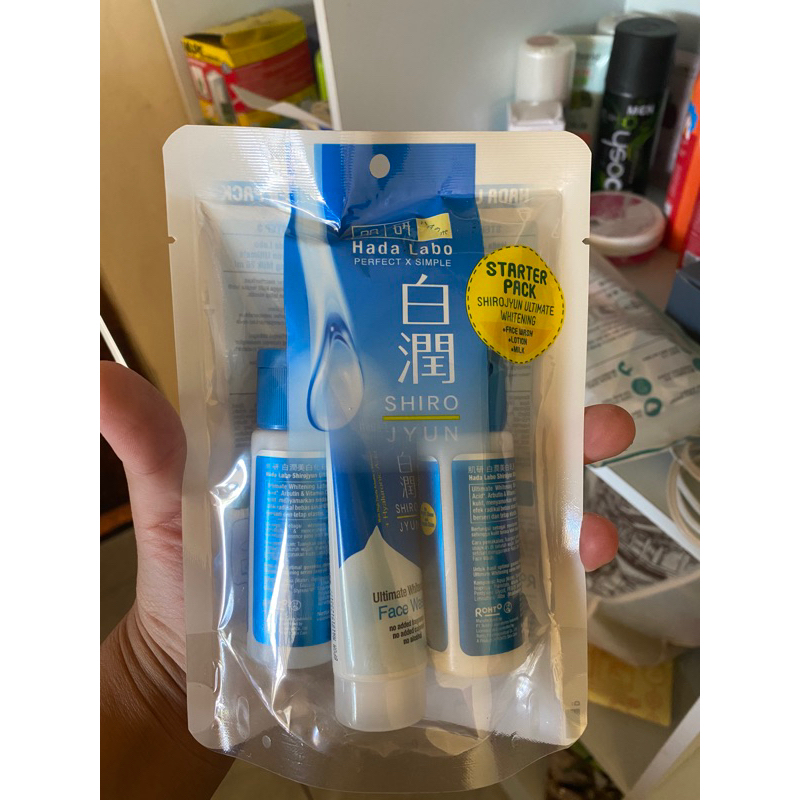 Jual promo hadalabo starter pack biru | Shopee Indonesia