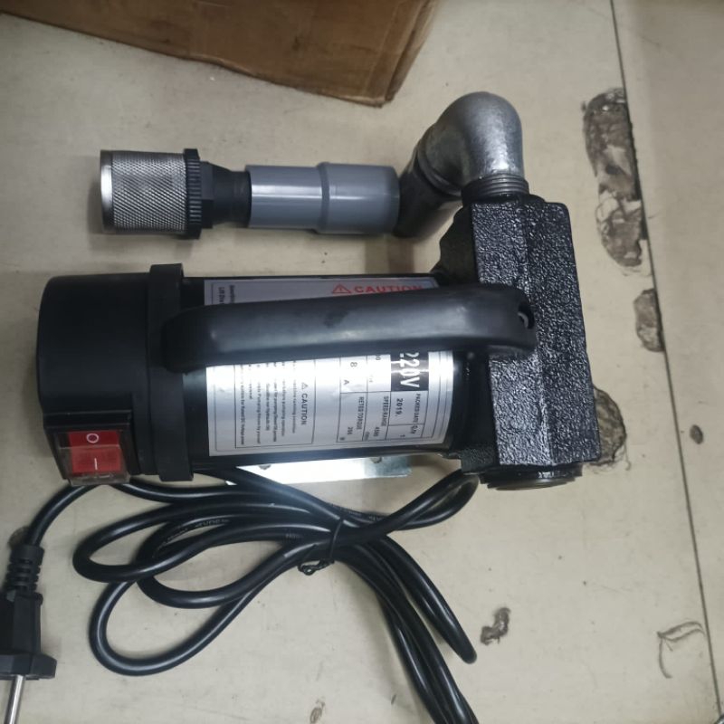 Jual Pompa oli listrik/pompa solar/pompa minyak bensin 220V | Shopee ...
