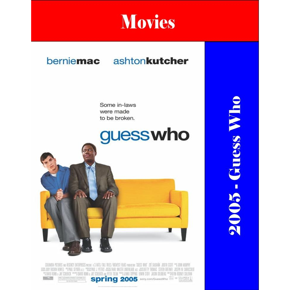 Jual DVD - Guess Who (2005) | Shopee Indonesia