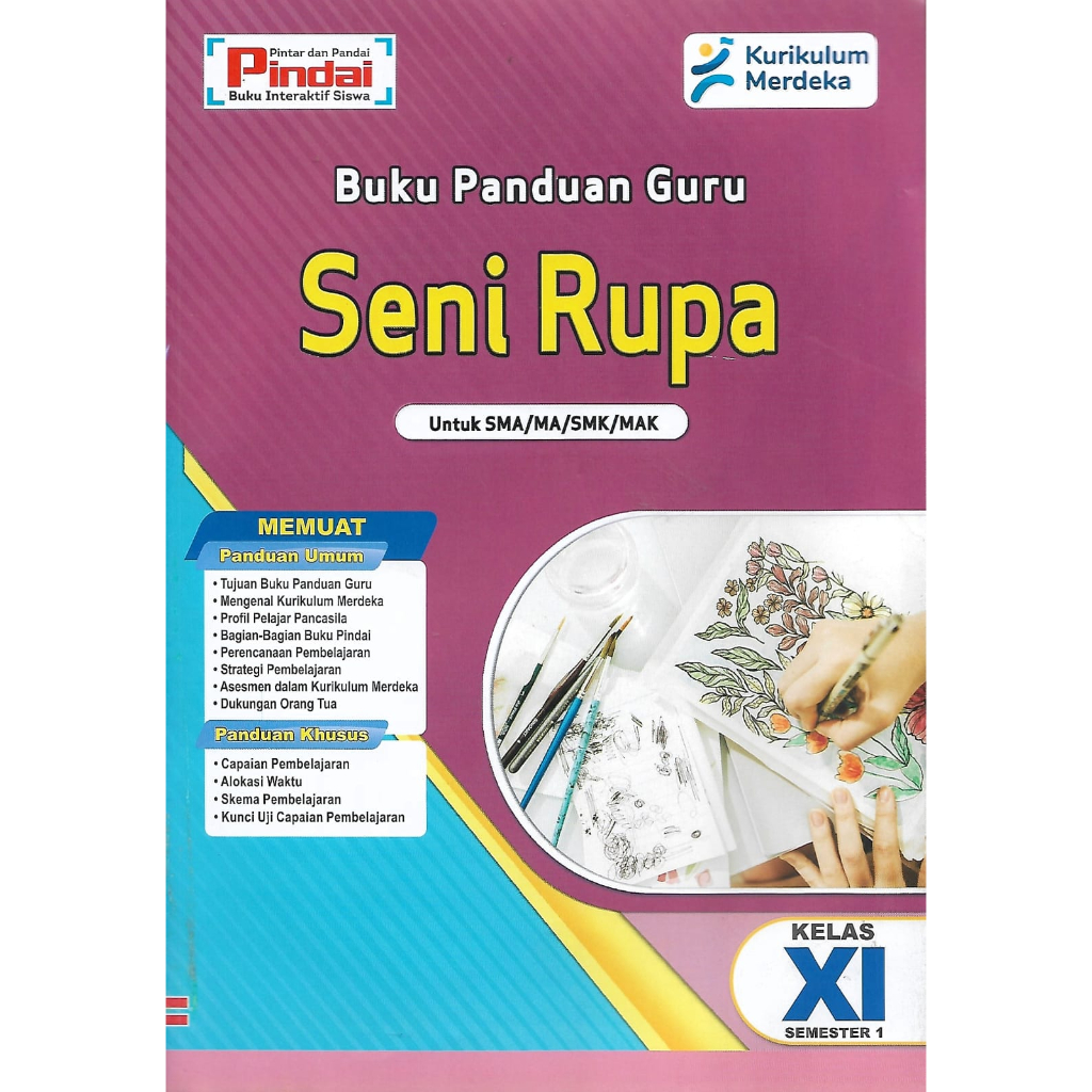 Jual Buku Pindai Panduan Guru Seni Rupa Kelas 11 SMA/MA/SMK/MAK Semester 1 Kurikulum Merdeka ...
