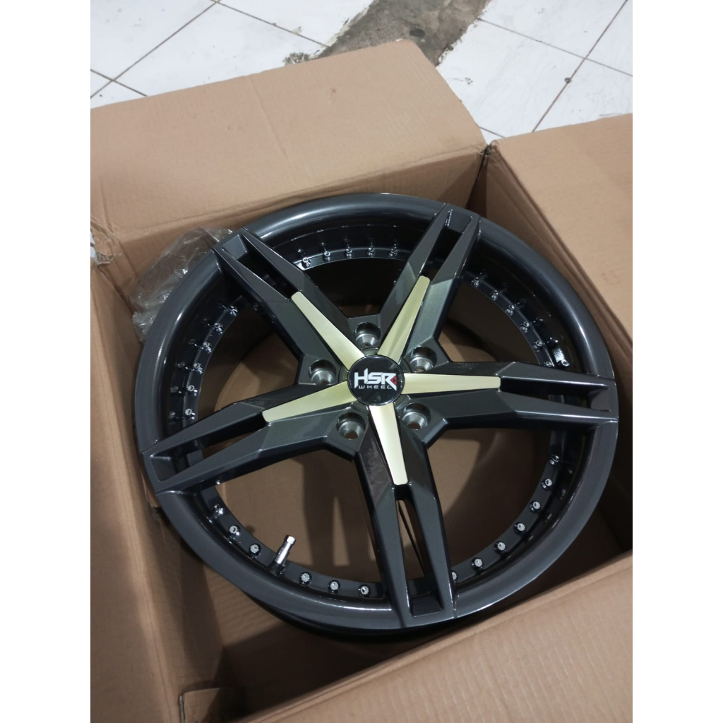 Jual velg mobil ring 17 hsr keunikai cocok untuk terios ertiga civic hrv innova xpander brv dll ...