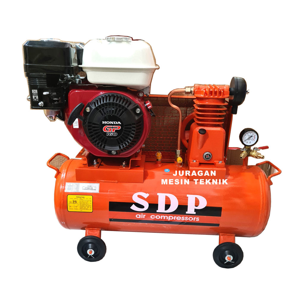 Jual Mesin Kompresor Bensin SDP By Shark 1/4 HP + Penggerak Honda GP ...