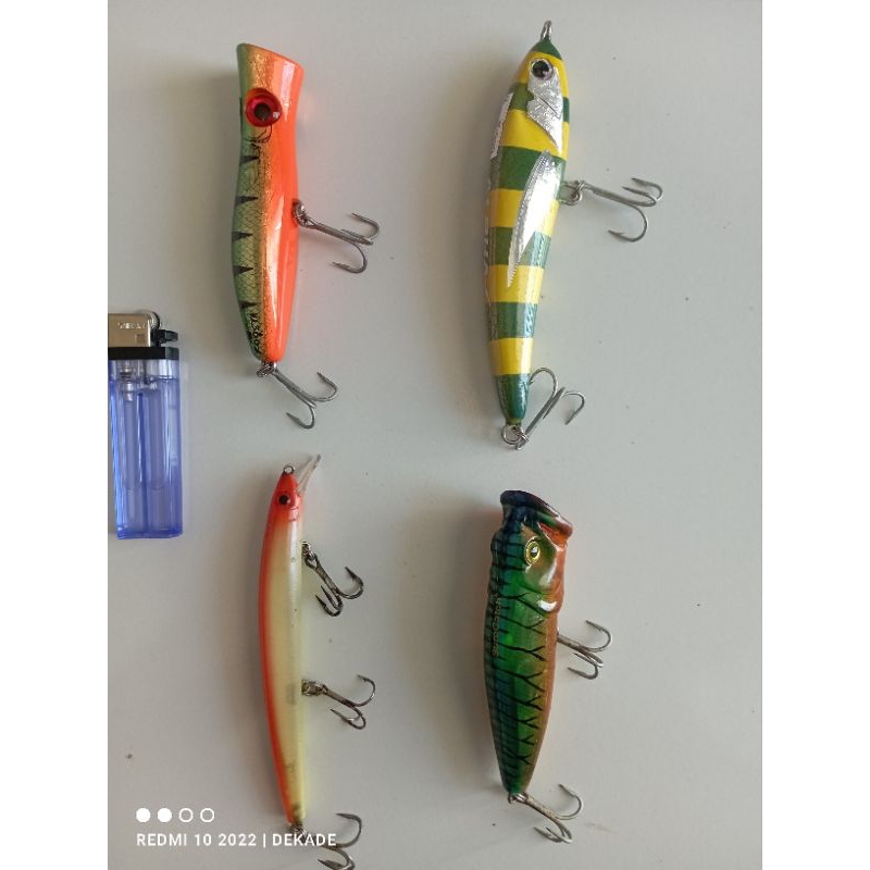 Jual LURE POPPING CASTING MEDIUM (HALCO ROOSTA, KYOTO, SURECATCH) | Shopee Indonesia