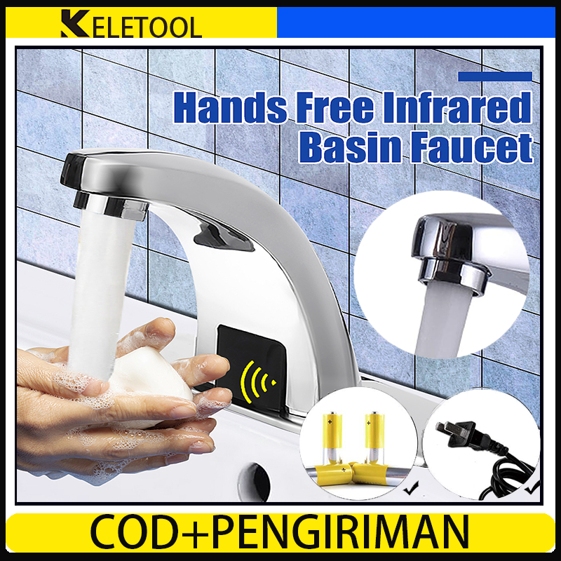 Jual Longli Automatic Faucet Keran Sensor Otomatis Panas Dingin ...
