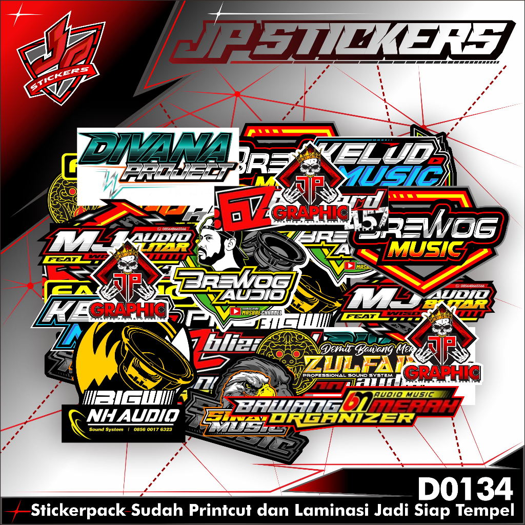 Jual STICKER LOGO SOUND SISTEM HOREX | WATERPROOF | PRINTCUTT | Shopee ...