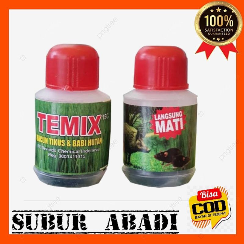 Jual TEMIX RACUN / PEMBASMI TIKUS DAN BABI HUTAN TERBAIK | Shopee Indonesia
