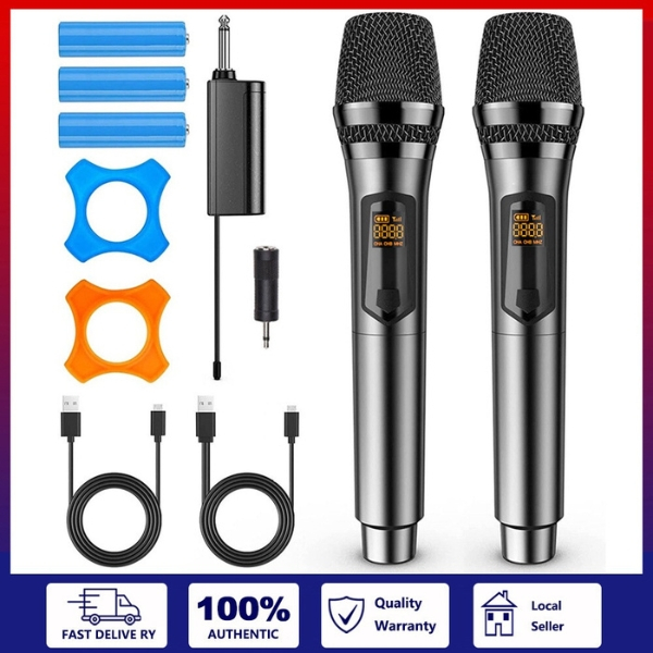 Jual Mic Wireless berkualitas UHF (Nirkabel) TTD-M10 Microphone ...