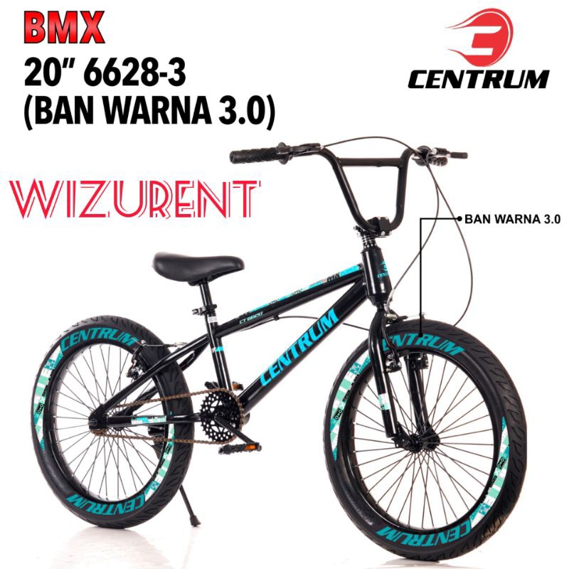 Jual sepeda bmx centrum 20 inchi ban lebar | Shopee Indonesia