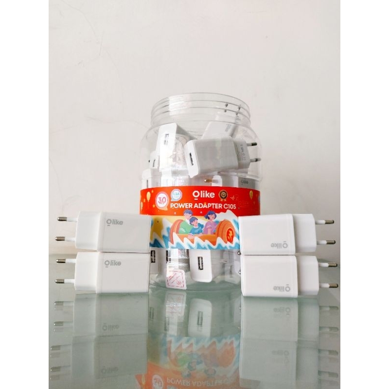 Jual OLIKE C105 (1 pcs) POWER ADAPTOR CHARGER 1.2A High-Speed Charging ...