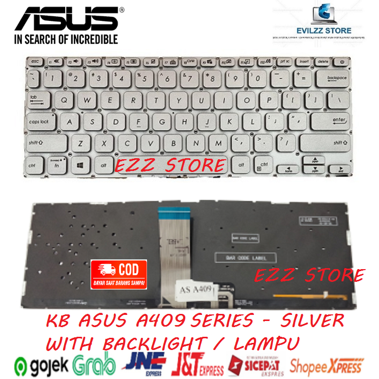 Jual KEYBOARD ASUS VIVOBOOK M415 M415DA M415DAO M415U M415UA SILVER ...
