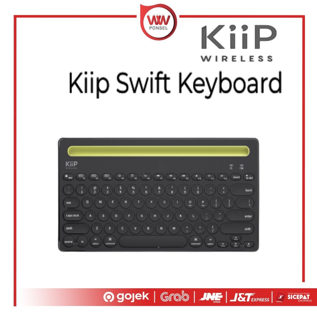 Jual Kiip Wireless Swift Keyboard Bluetooth Dual Mode Device (KP-DK ...