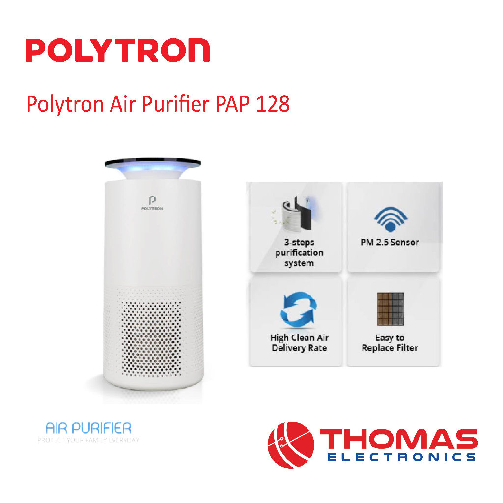 Jual Air Purifier Polytron PAP128 PAP 128 Hepa Filter Garansi Resmi ...