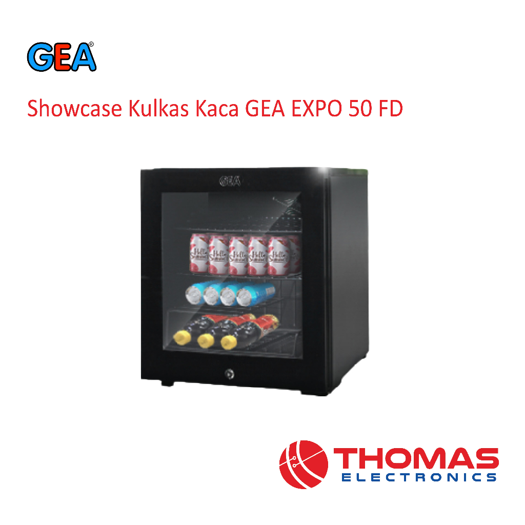 Jual Showcase GEA EXPO 50FD 50 FD Kulkas Kaca 52 Liter Garansi Resmi ...