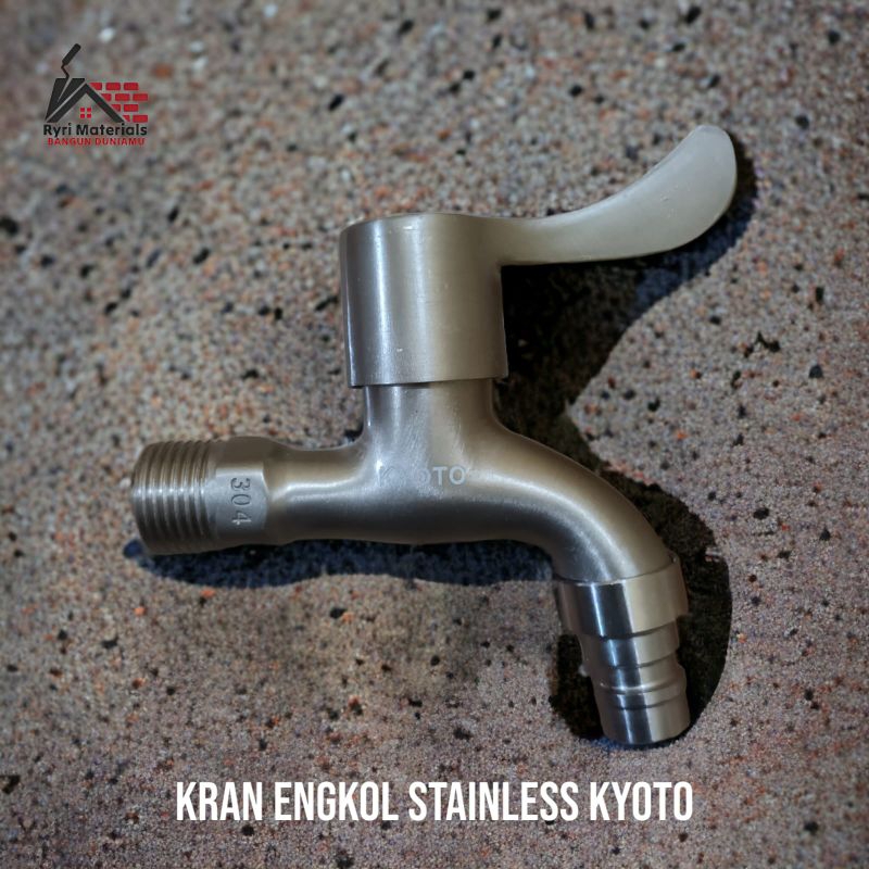Jual Kran taman engkol kyoto / Kran engkol kyoto / Kran stainless Kyoto ...